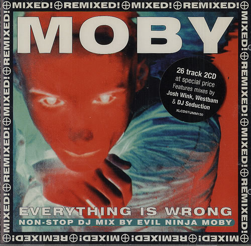 Moby Everythging Is Wrong [DJ Mix Album] UK 2 CD album set (Double CD ...